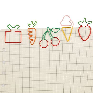 Office Trinkets 20-pc. Fruit Paper Clips
