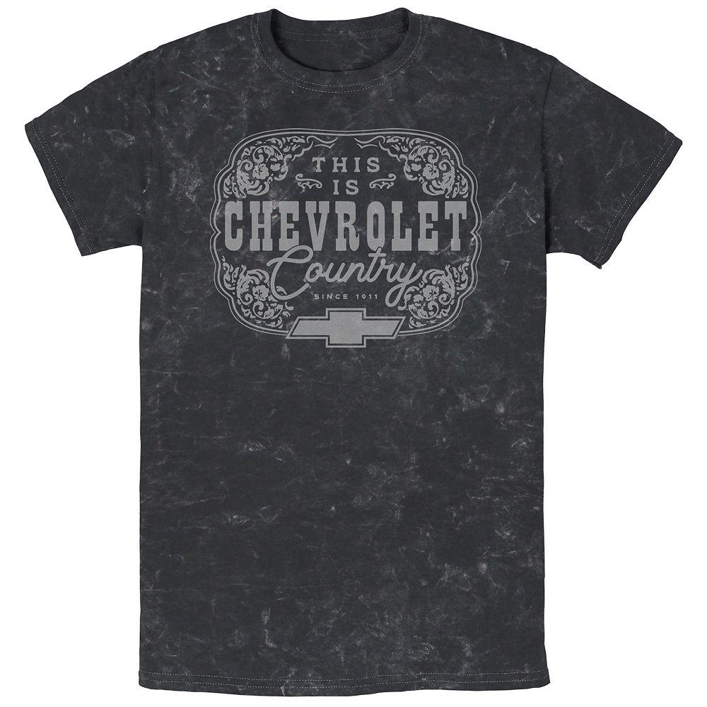 Men's This Is Chevrolet Country Badge Mineral Wash Graphic Tee