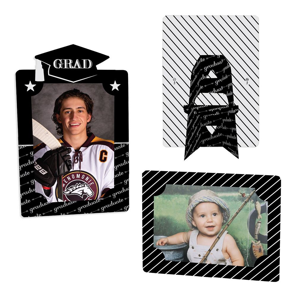 Big Dot Of Happiness Graduation Cheers Party 4x6 Picture Display Paper ...