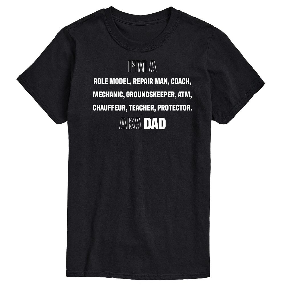 Men's I'm A Dad List Graphic Tee
