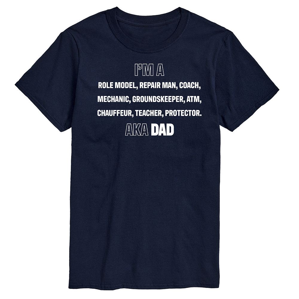 Men's I'm A Dad List Graphic Tee