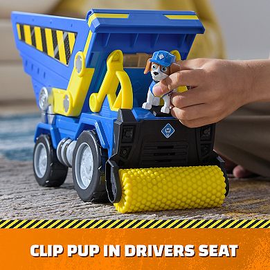 Paw Patrol Rubble & Crew Bark Yard Deluxe Dump Truck Construction Vehicle