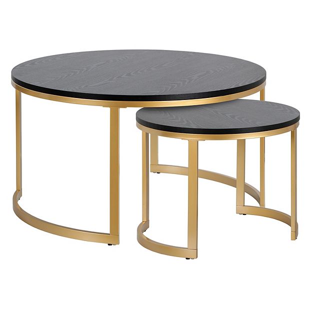 Finley Sloane Mitera Round Nested Coffee Table Set
