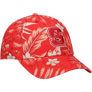 Men's '47 Red NC State Wolfpack Tropicalia Clean Up Adjustable Hat