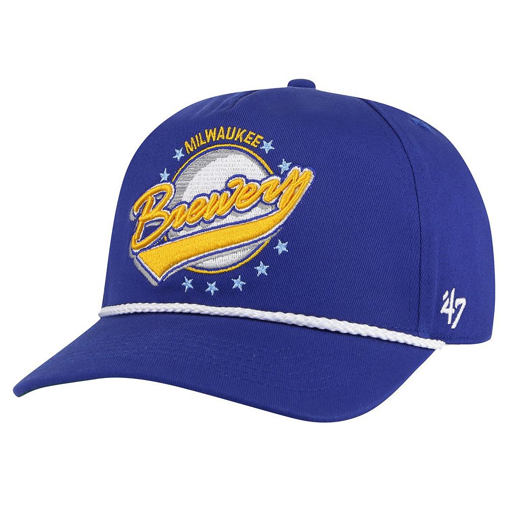 Men's '47 Royal Milwaukee Brewers Wax Pack Collection Premier Hitch ...
