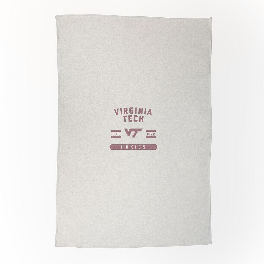 "Virginia Tech Hokies 54"" x 84"" Sweatshirt Blanket"