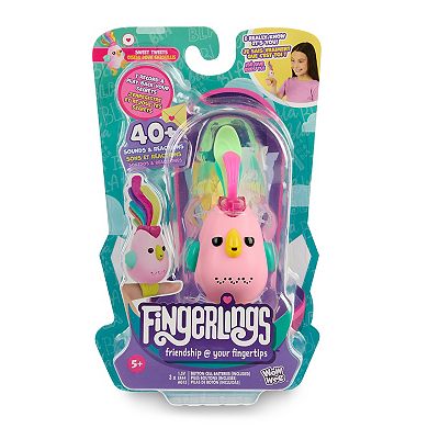 Fingerlings by WowWee Sweet Tweets Bird Toy