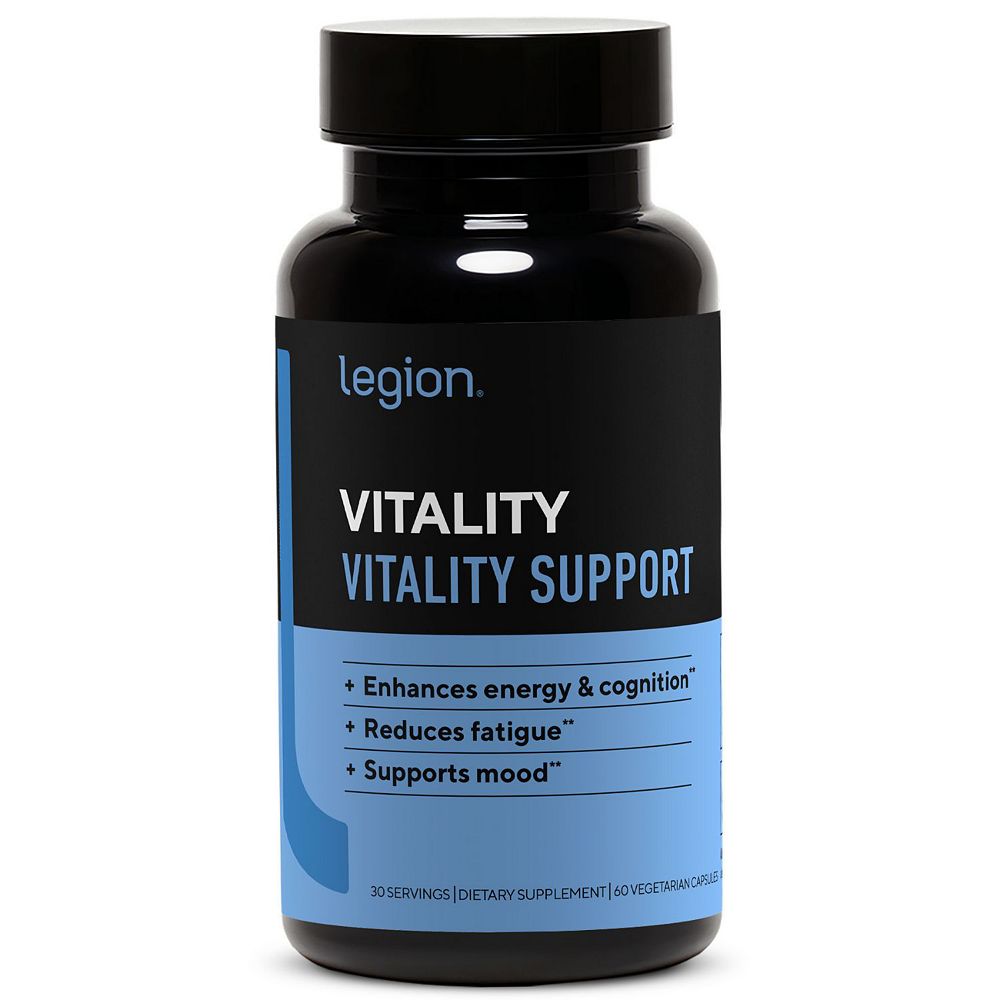 Legion Vitality Natural Wellness Supplement For Increasing Energy, 30 ...