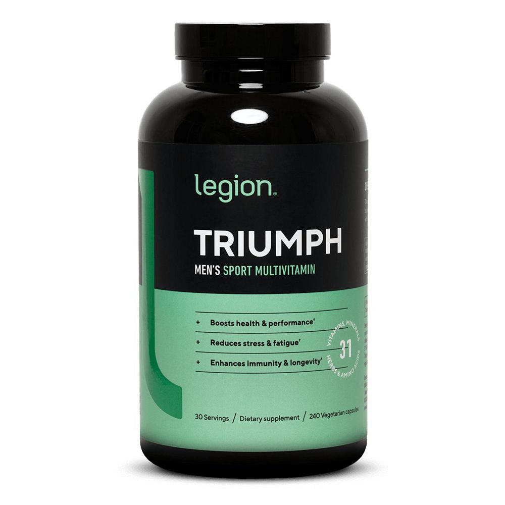 Legion Triumph Daily Sport Multivitamin Supplement For Men, 30 Servings