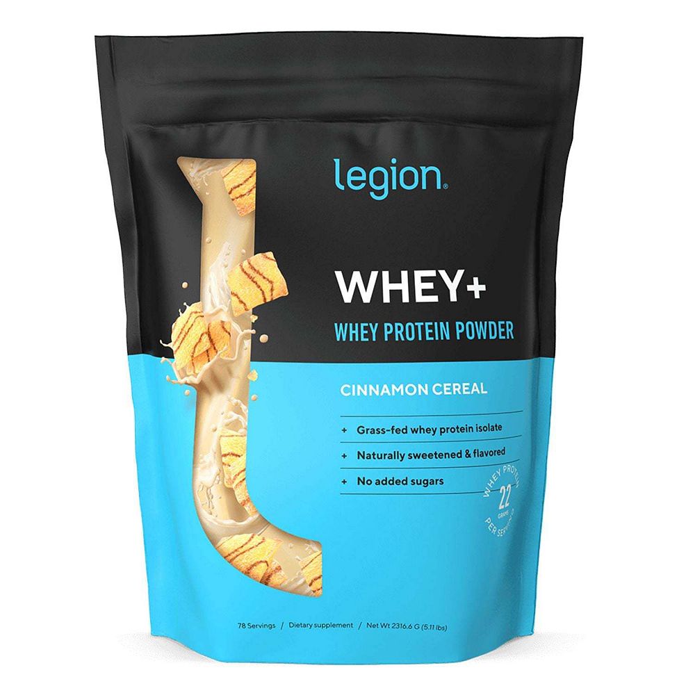 Legion Whey+ Whey Isolate Protein Powder, 78 Servings