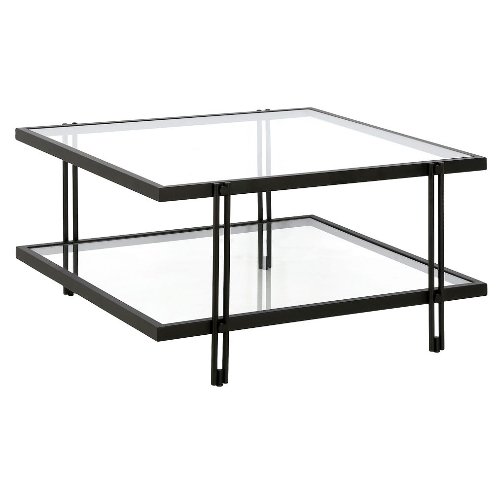 Finley & Sloane Inez Wide Square Coffee Table