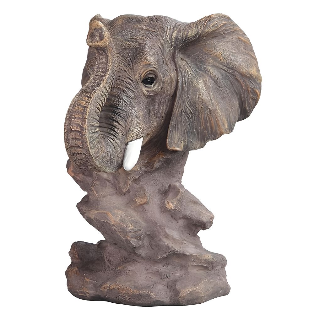 Fc Design 5.25"h Elephant Bust Figurine Decoration Home Room Decor
