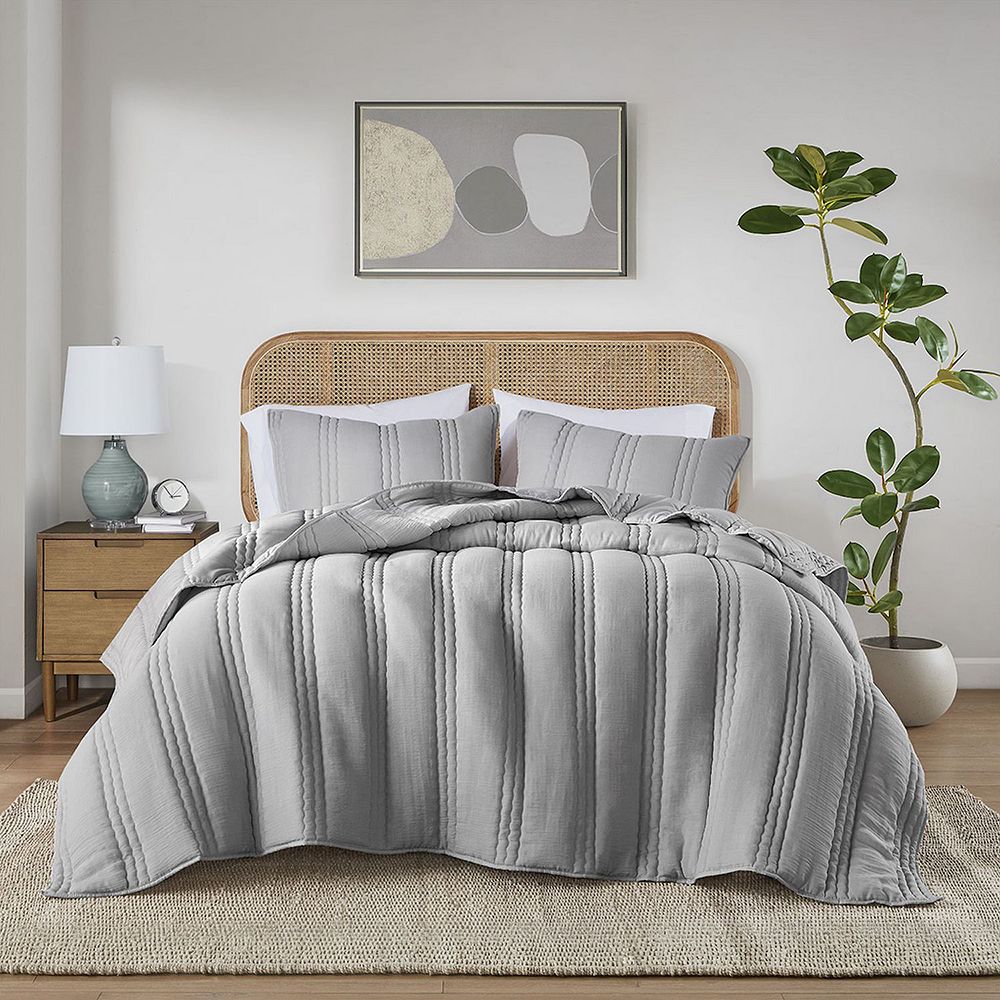 Intelligent Design Toren Poly Gauze Quilt Set