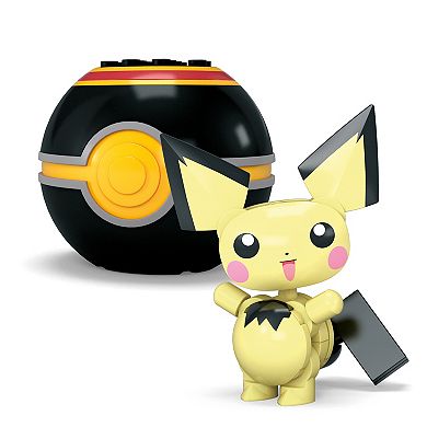 Kids Mega Bloks MEGA Pokémon Charmander & Pichu Poké Balls Building Toy Kit