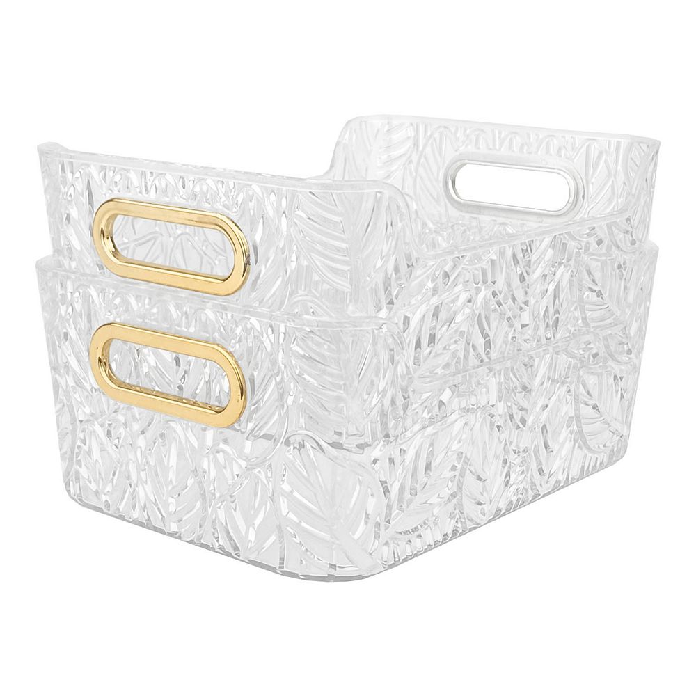 Belle Maison 2-pk. Small Storage Bins Set
