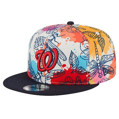 Men's New Era Navy Washington Nationals Spring Training 9FIFTY Snapback Hat