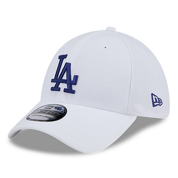 Men's New Era White Los Angeles Dodgers Evergreen 39THIRTY Flex Hat
