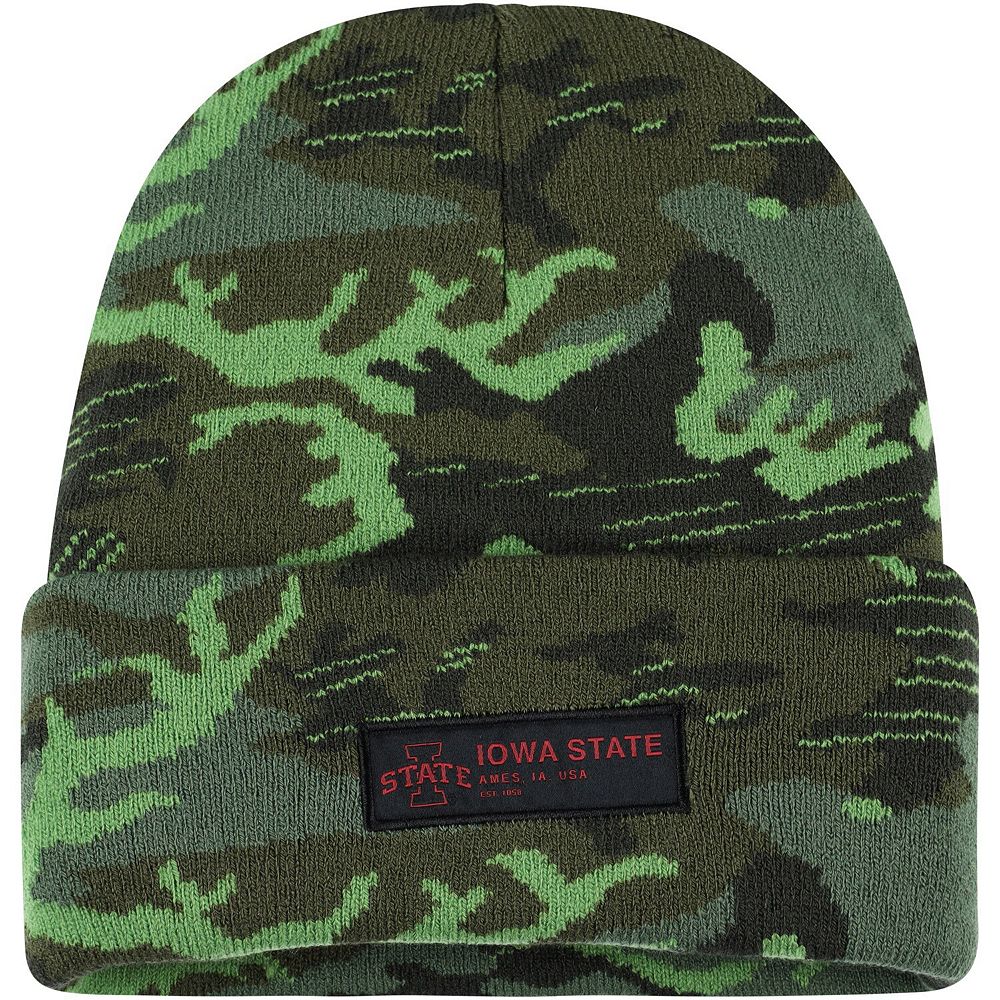 Men's Nike Camo Iowa State Cyclones Veterans Day Cuffed Knit Hat