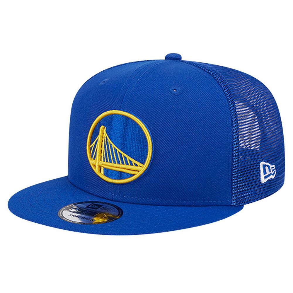 Men's New Era Royal Golden State Warriors Evergreen Meshback 9FIFTY ...