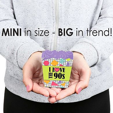 Big Dot Of Happiness 90's Throwback Party Mini Favor Box 1990s Party ...