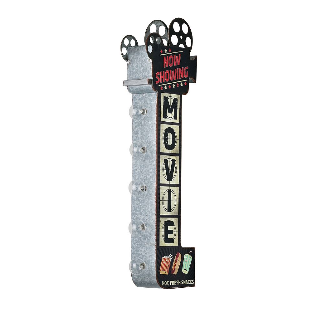 American Art Décor Now Showing Movie LED Marquee Wall Sign