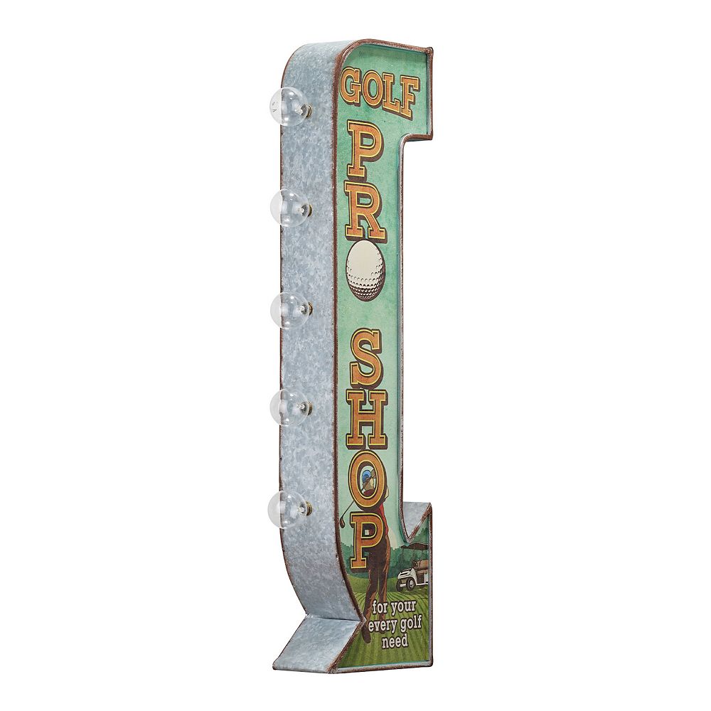 American Art Décor Golf Pro Shop LED Marquee Wall Sign