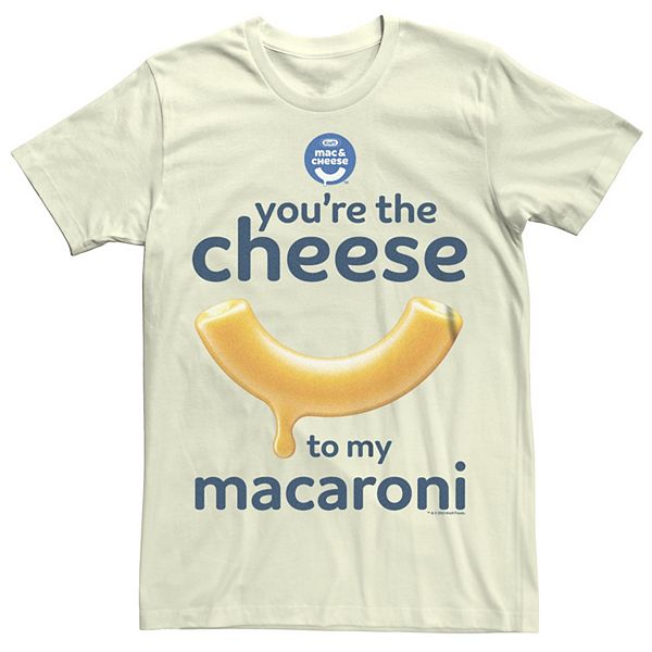 Men's Kraft Mac & Cheese You're The Cheese To My Macaroni Graphic Tee