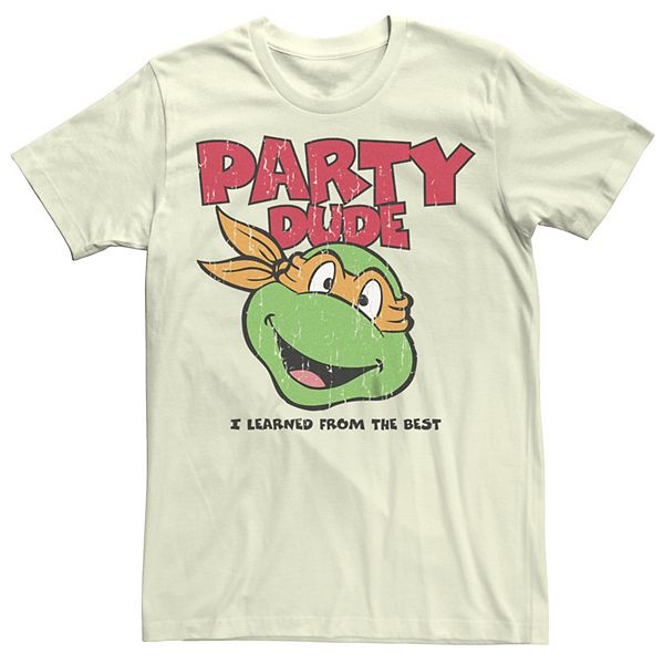 Men's Teenage Mutant Ninja Turtles Party Dude Graphic Tee