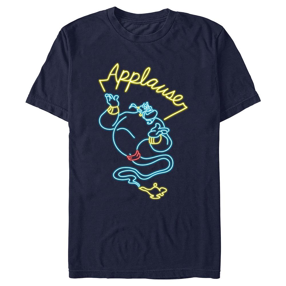 Disney's Aladdin Genie Applause Sign Men's Graphic Tee
