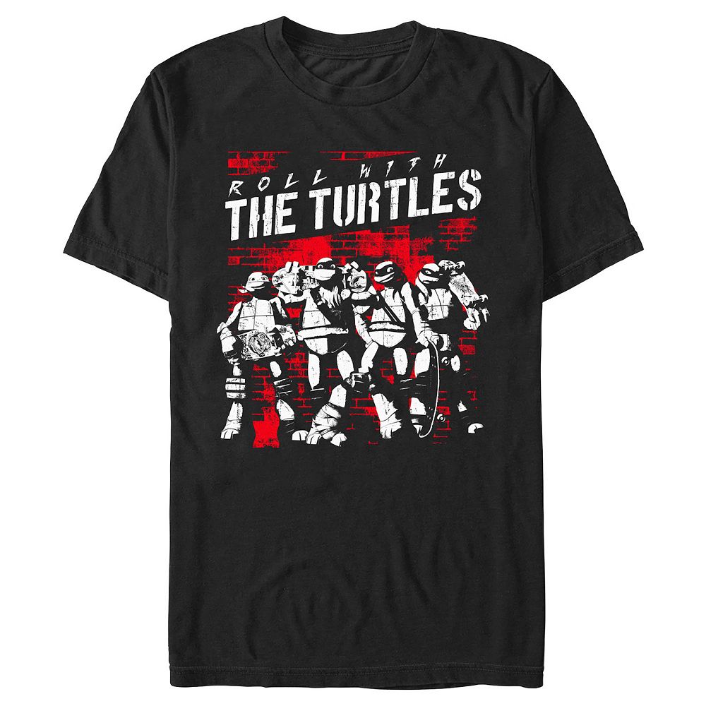 Men's Teenage Mutant Ninja Turtles Roll With The Turtles Graphic Tee