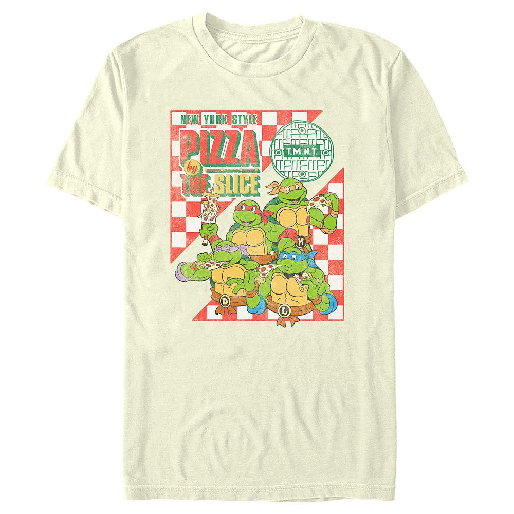 Men's Teenage Mutant Ninja Turtles Pizza By The Slice Graphic Tee
