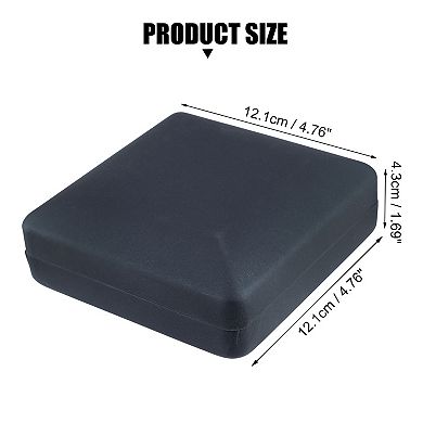 Multiple Ring Box Jewelry Display Stand Ring Organizer Case Velvet Gift ...