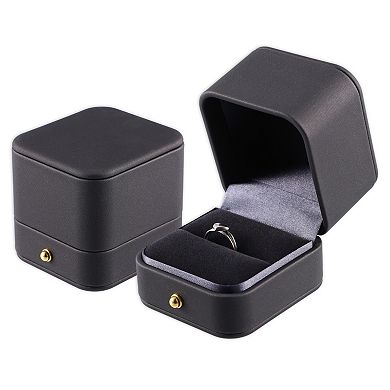 Single Ring Box Jewelry Storage Display Stand Ring Organizer Case ...