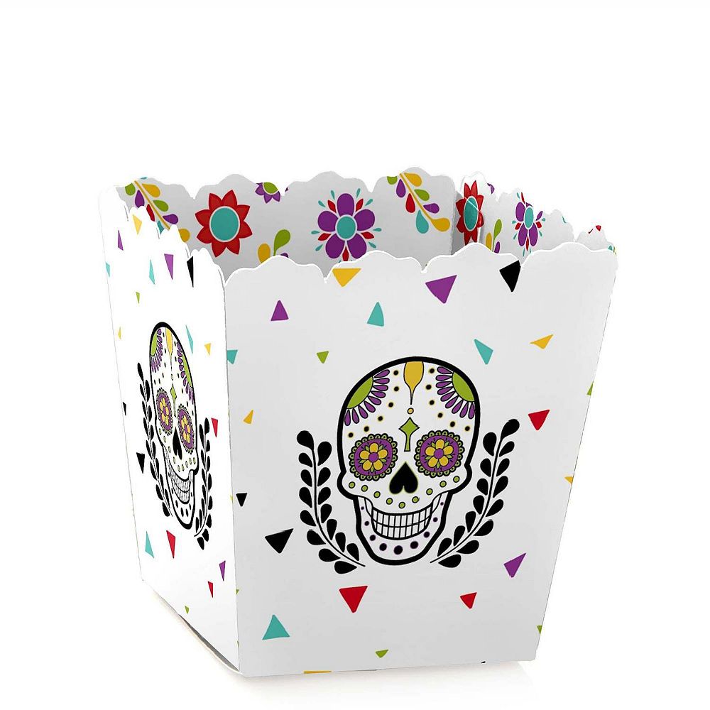 Big Dot Of Happiness Day Of The Dead Mini Favor Box Sugar Skull Party ...