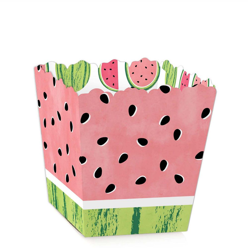 Big Dot Of Happiness Sweet Watermelon - Mini Favor Boxes Fruit Party ...
