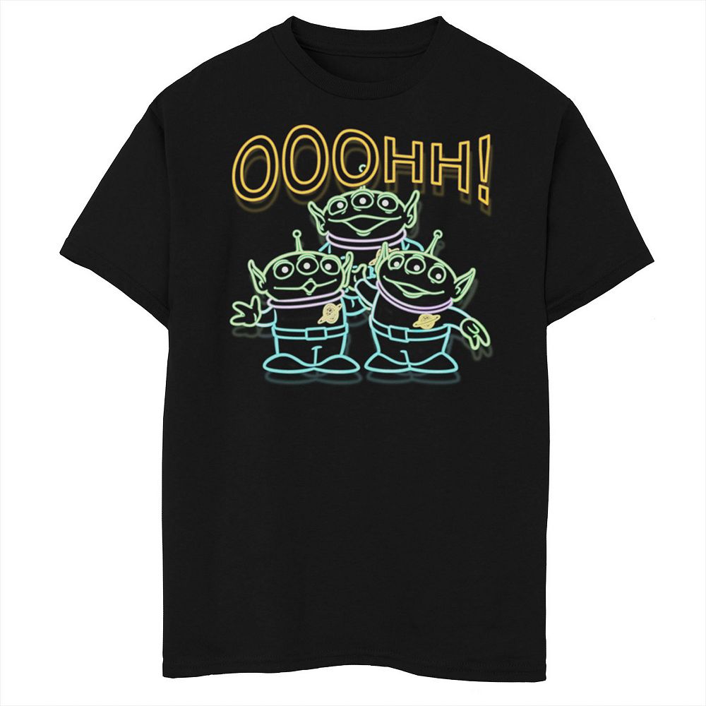 Disney / Pixar's Toy Story Neon Light Aliens Boys Husky Graphic Tee