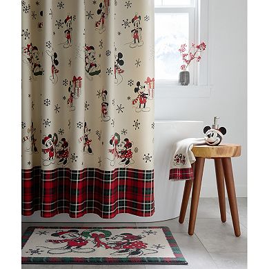 Disney's Mickey Mouse & Minnie Mouse Holiday Bath Rug by St. Nicholas ...
