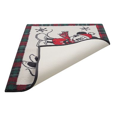 Disney's Mickey Mouse & Minnie Mouse Holiday Bath Rug by St. Nicholas ...