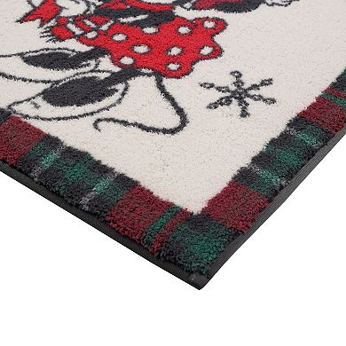 Disney's Mickey Mouse & Minnie Mouse Holiday Bath Rug by St. Nicholas ...