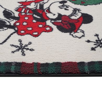 Disney's Mickey Mouse & Minnie Mouse Holiday Bath Rug by St. Nicholas ...