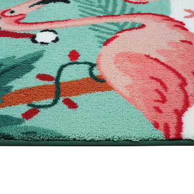 St. Nicholas Square® Flamingo Bathroom Rug