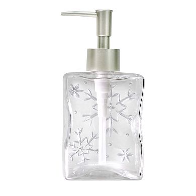 St. Nicholas Square® Glass Snowflake Soap Pump