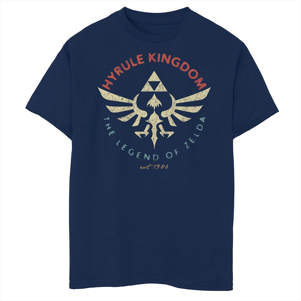 Boys The Legend Of Zelda Hyrule Kingdom Husky Graphic Tee