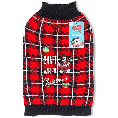 Disney's Mickey & Friends Christmas Dog Sweater