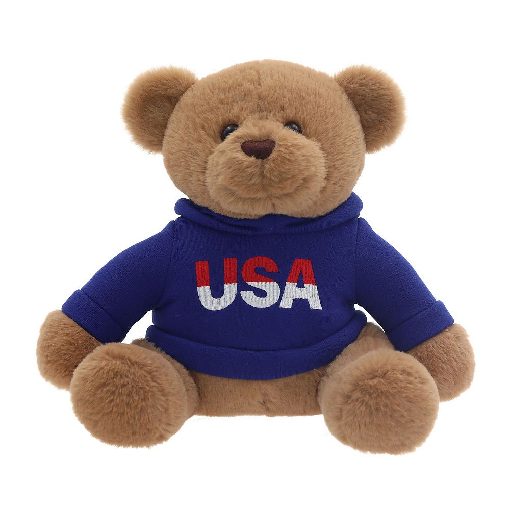 Animal Adventure Patriotic USA Teddy Plush Toy