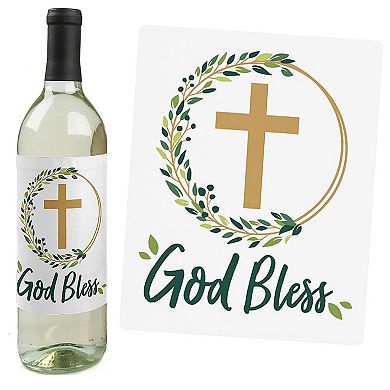 Big Dot Of Happiness Elegant Cross - Religious Party Decor - Wine ...