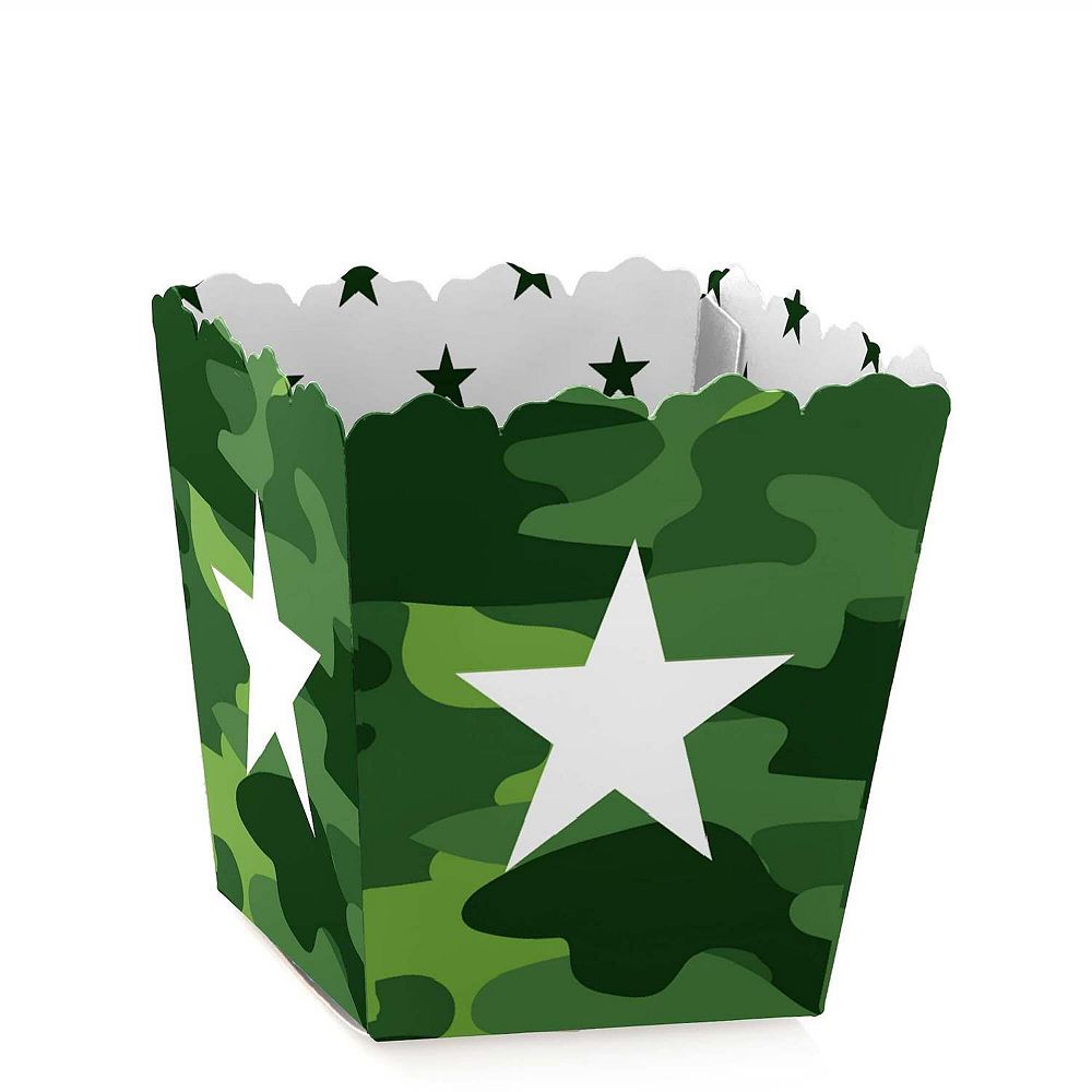 Big Dot Of Happiness Camo Hero Mini Favor Boxes Army Military Party ...
