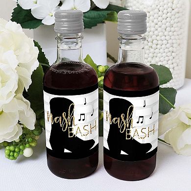 Big Dot Of Happiness Nash Bash - Mini Wine Bottle Stickers ...