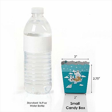 Big Dot Of Happiness Arctic Polar Animals Mini Favor Box Winter Party ...