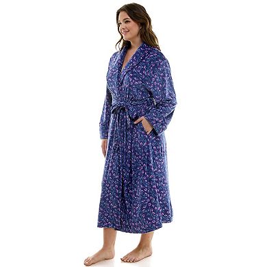 Plus Size Croft & Barrow® Velour Robe